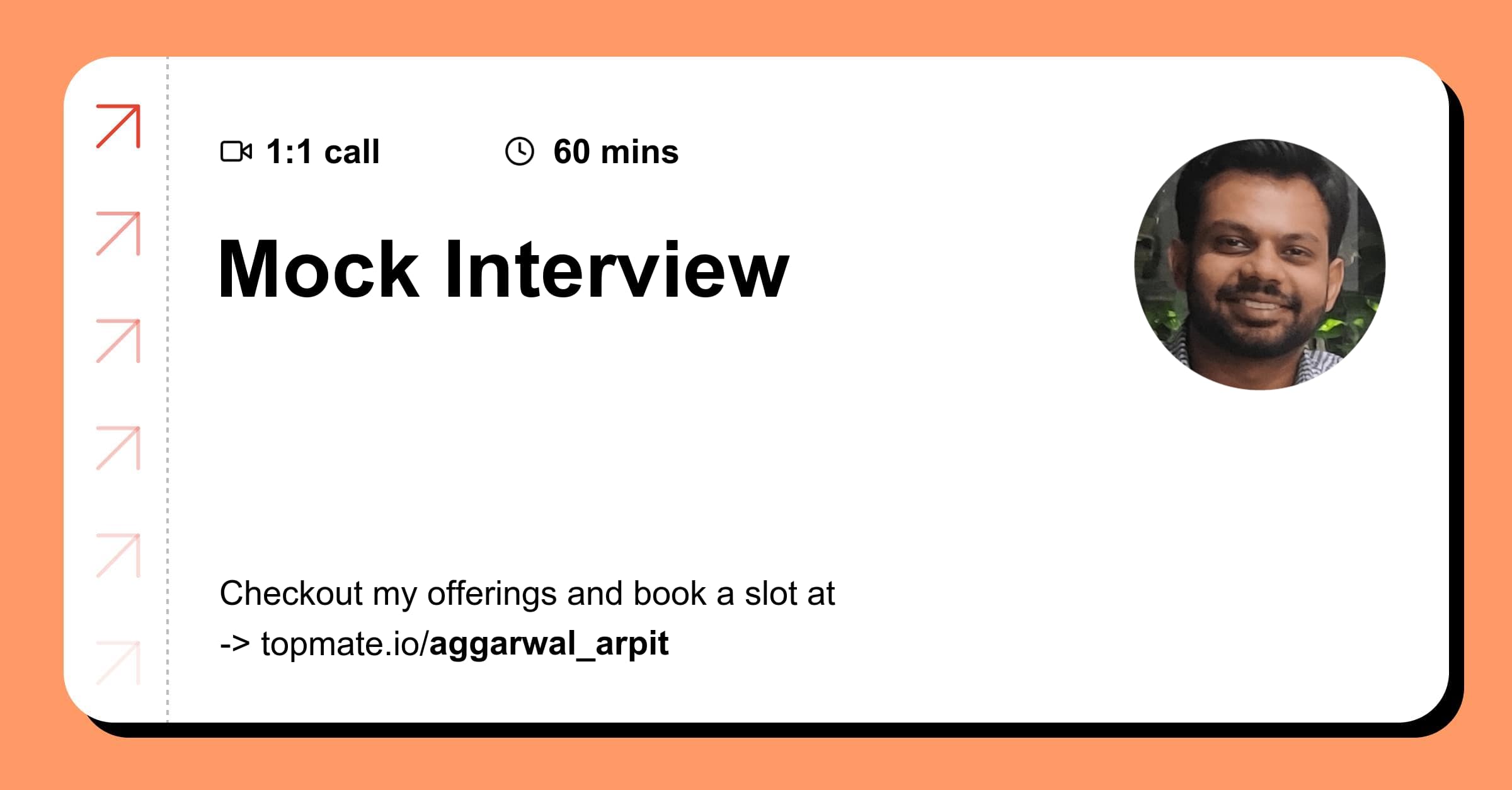 Mock Interview with Arpit Aggarwal